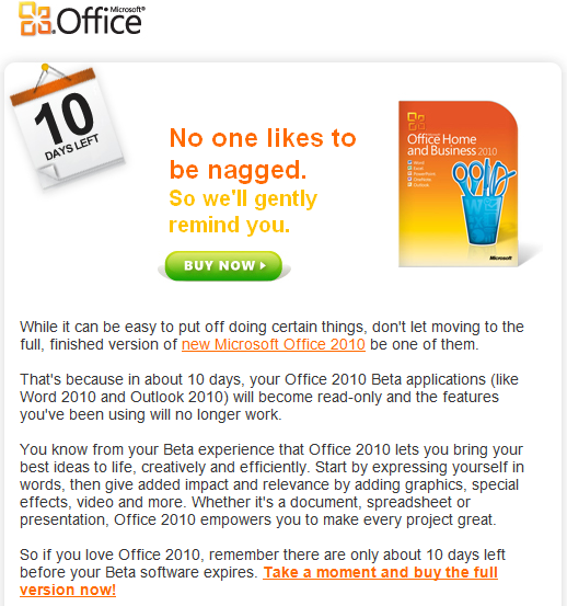 Office 2010 Upgrade | Techie MT